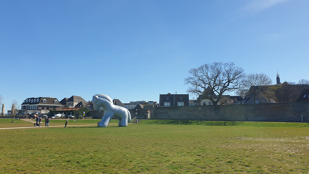 Hallo, ik ben Hanz en dit Hanzejaar de nieuwe mascotte van Harderwijk ...