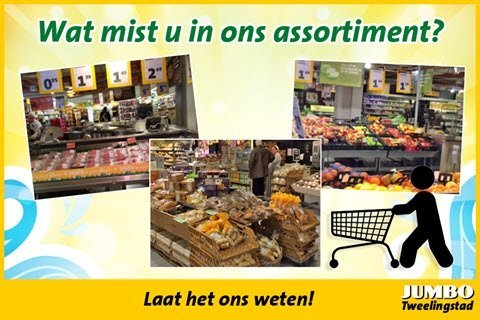 Assortiment Jumbo tweelingstad wat mist de klant - Harderwijksezaken.nl