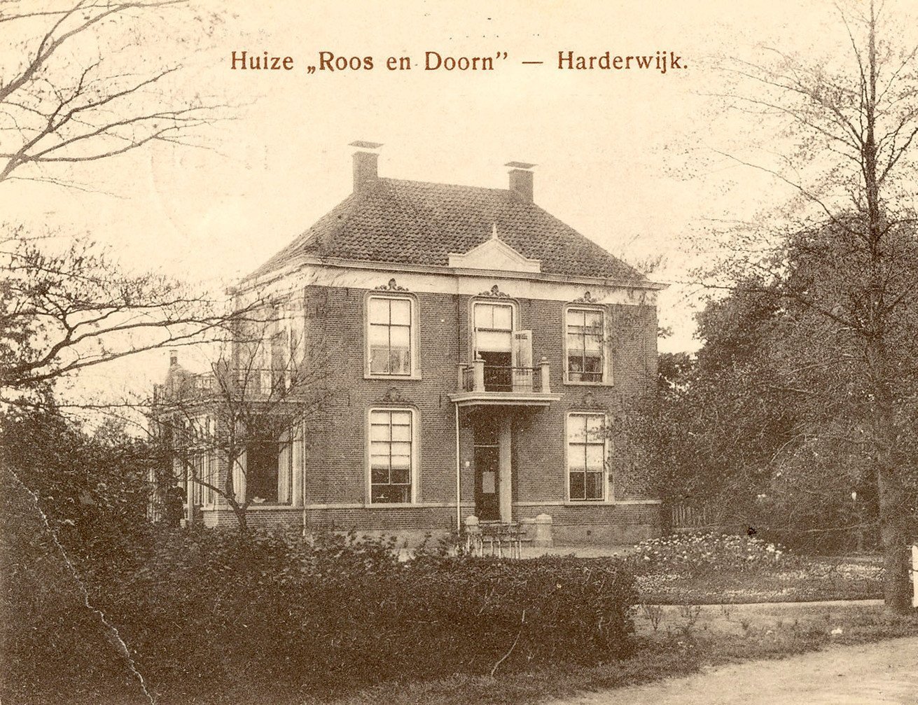Herinner je je Harderwijk: oude foto van Huize ``Roos en Doorn ...