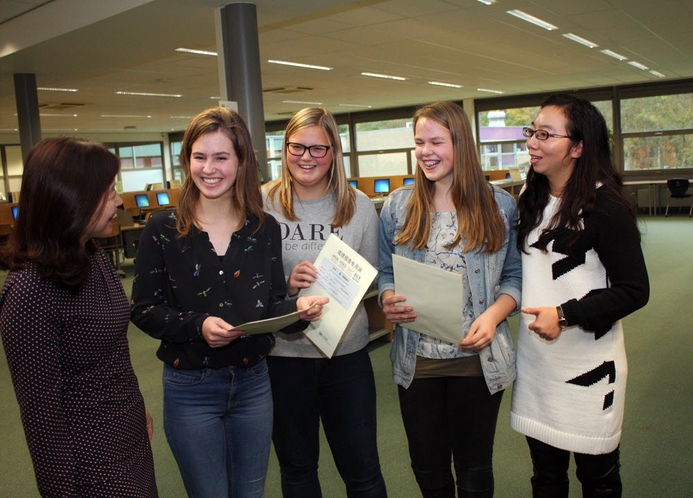 Op Christelijk College Groevenbeek kunnen de leerlingen sinds vorig ...