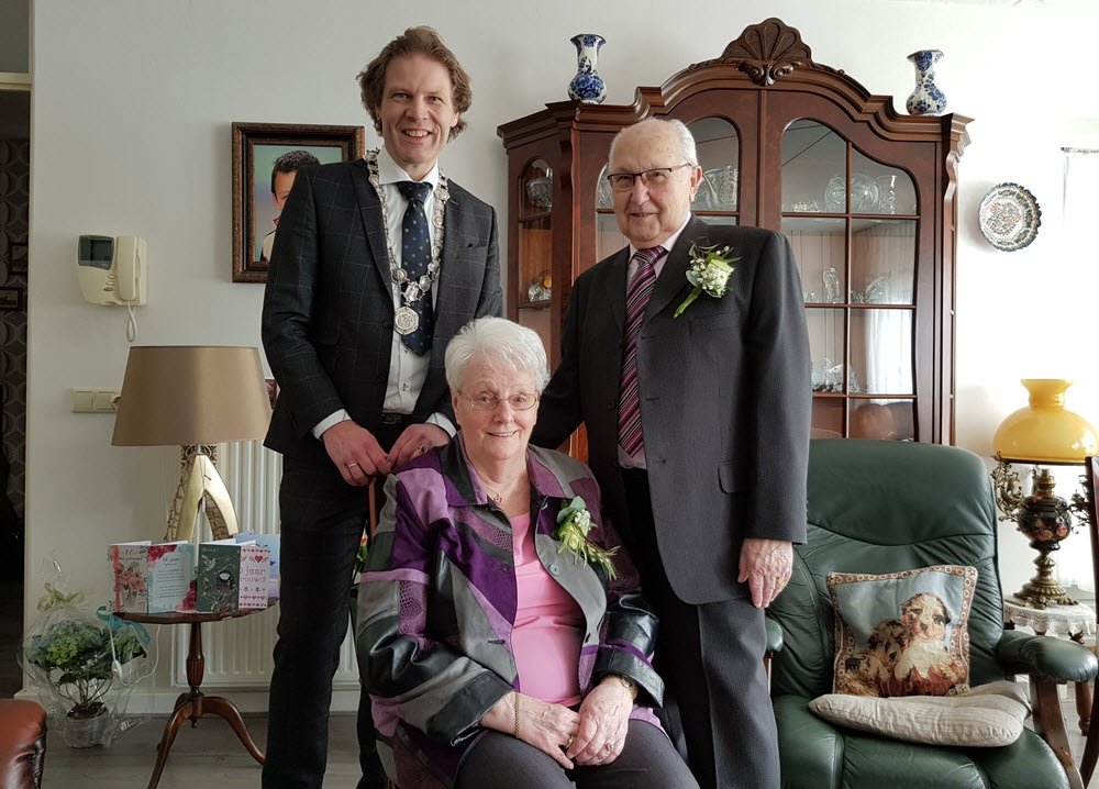 Echtpaar Boonstra en Boonstra-Zwanepol 60 jaar getrouwd ...
