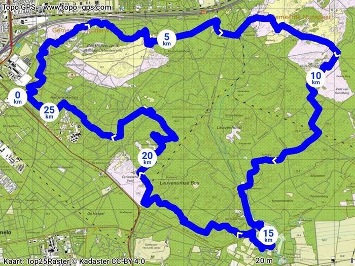 Zelf wandelen over mooie Veluwe met Athlos wandelroutes ...