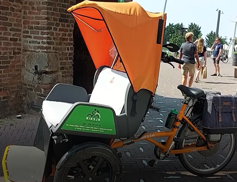 Even er op uit met Riksja Harderwijk - Harderwijksezaken.nl
