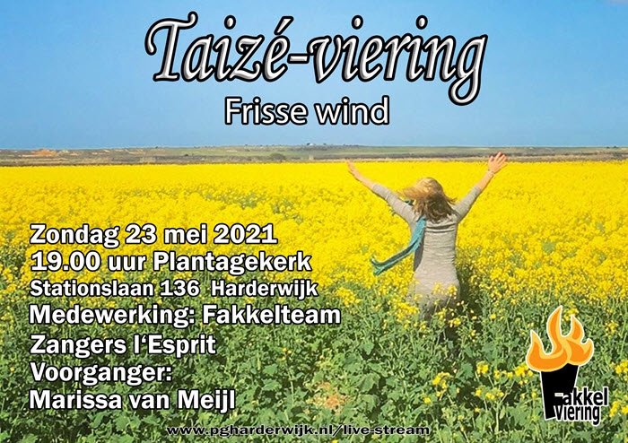Taizé viering: Frisse Wind - Harderwijksezaken.nl