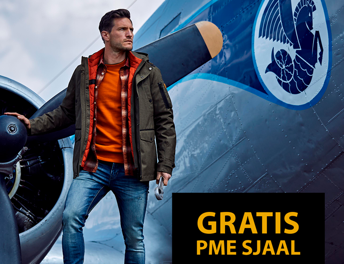 Gratis PME sjaal bij aanschaf van een winterjack vanaf €199,95 bij ...