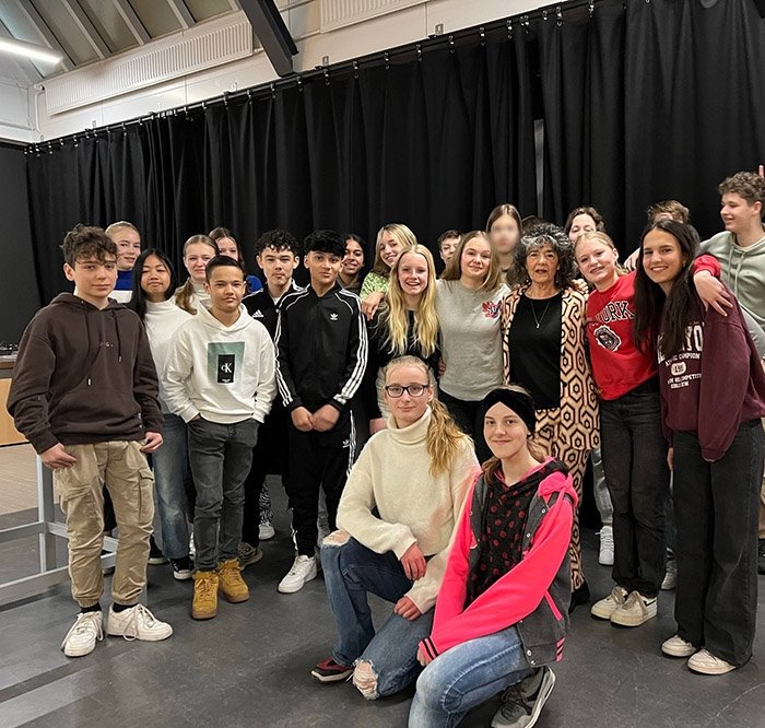 Dieuwertje Blok op RSG Slingerbos - Harderwijksezaken.nl